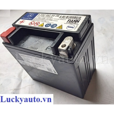 Bình ắc quy phụ xe Mercedes E250 chính hãng_ 0009829608