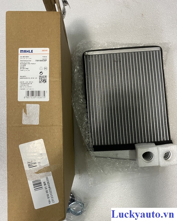 Dàn (Giàn) sưởi xe Mercedes GL450 4matic đời 2007_ A1648300061_ 1648300061