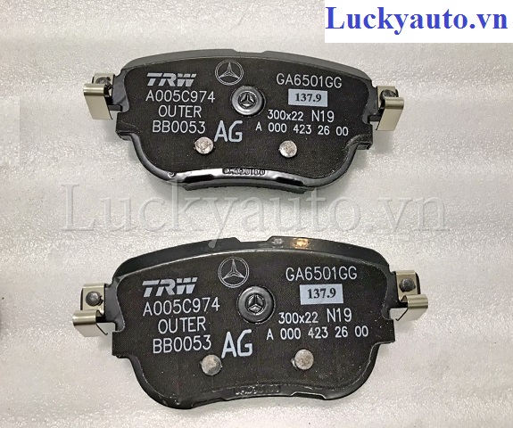 Má phanh (bố thắng) sau xe Mercedes E200 đời 2018_ 000 420 97 00 ...