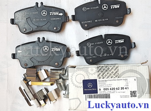 Má phanh trước xe Mercedes C200 Kompressor đời 2001_ 005 420 6220 ...
